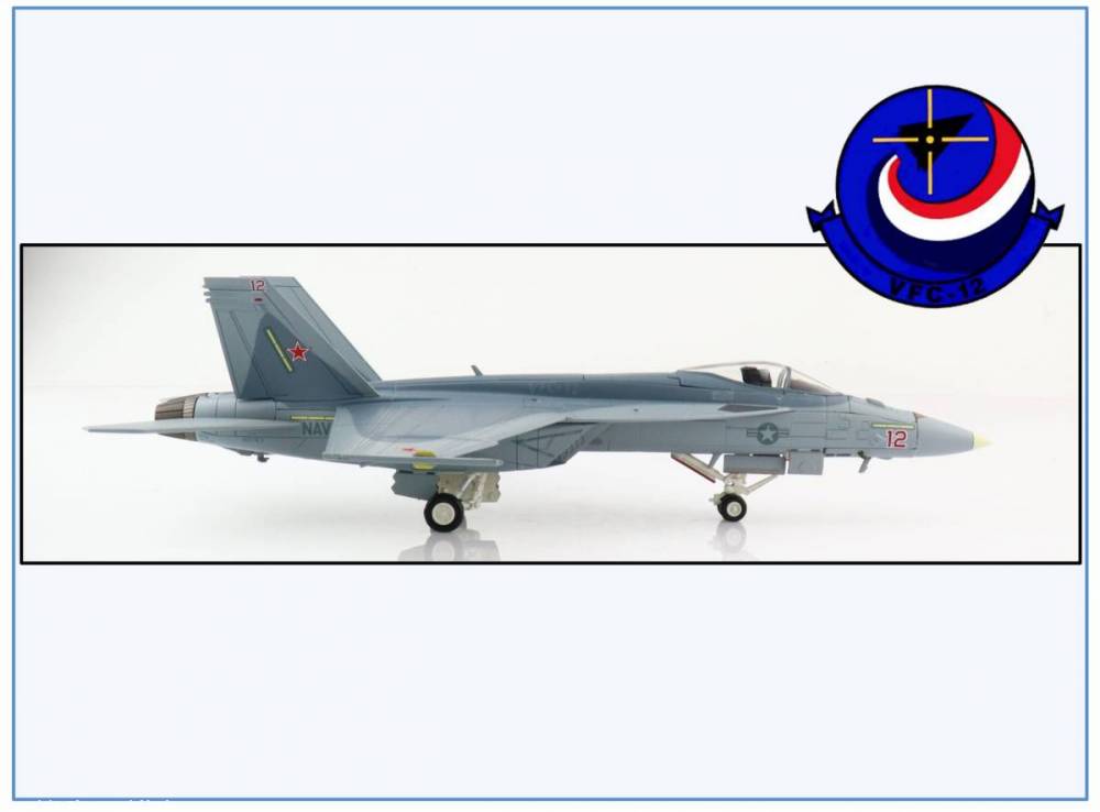 HA5124 F/A18E Super Hornet US NAVY VFC-12 "Mako" Red... nur 106.90 EUR