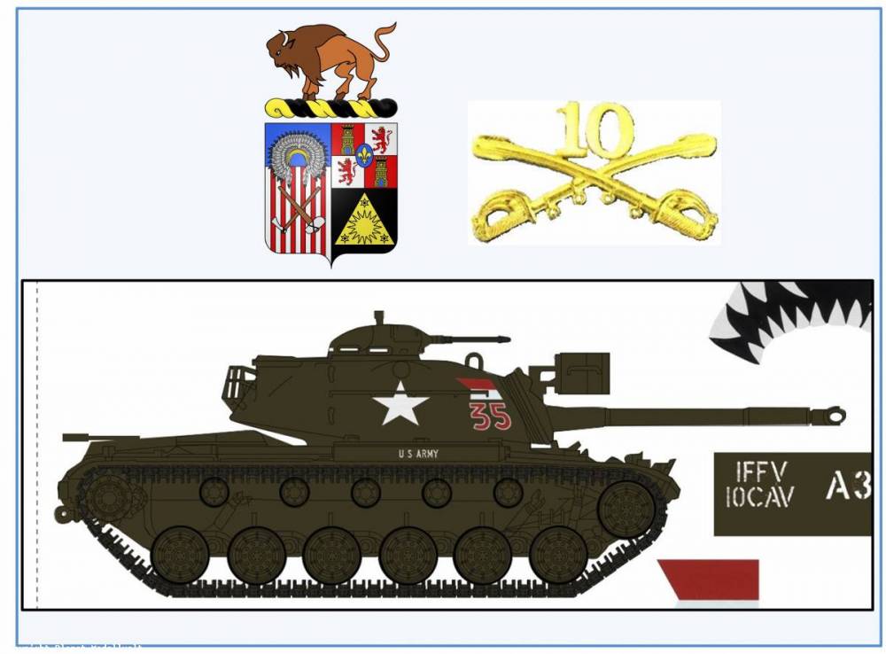 HG5509 M48A3 Patton US ARMY, 1/10 Cavalry, Vietnam,... nur 39.50 EUR