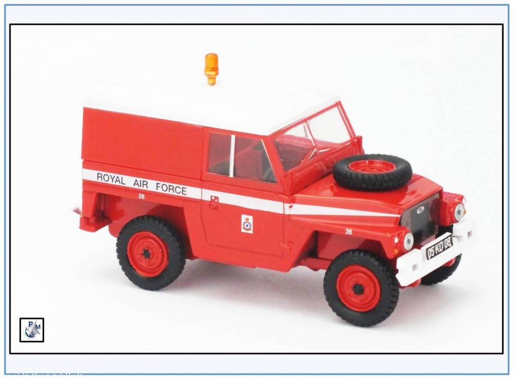 ! LRL003 Land Rover 1/2-ton Lightweight RAF "Red Arrows",Oxford... nur ...
