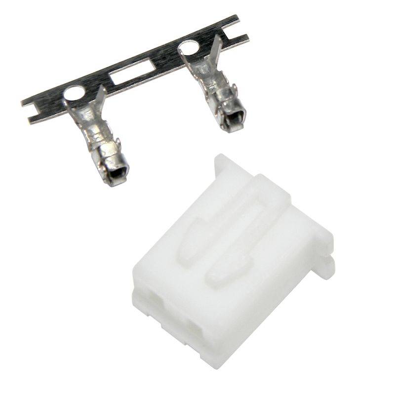 10 Stecker 2polig RM 2,54mm zB. für Verbindungen von Smd Led Leisten