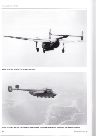 Flugzeug-Profile 48: Arado Ar232 "Tatzelwurm" nur 11.80 EUR