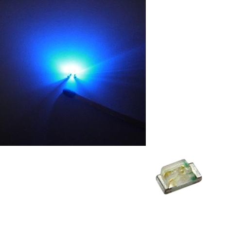 SMD Leds 0402 blau 460-475nm 2,4 - 3,2V 20mA