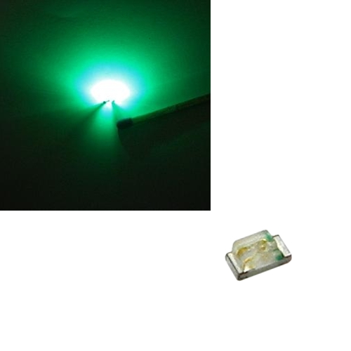 SMD Leds 0402 grün 520-535nm 2,4 - 3,2V 20mA