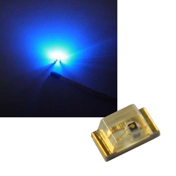 SMD Leds 0603 blau 465-475nm 3,0-3,2V 20mA