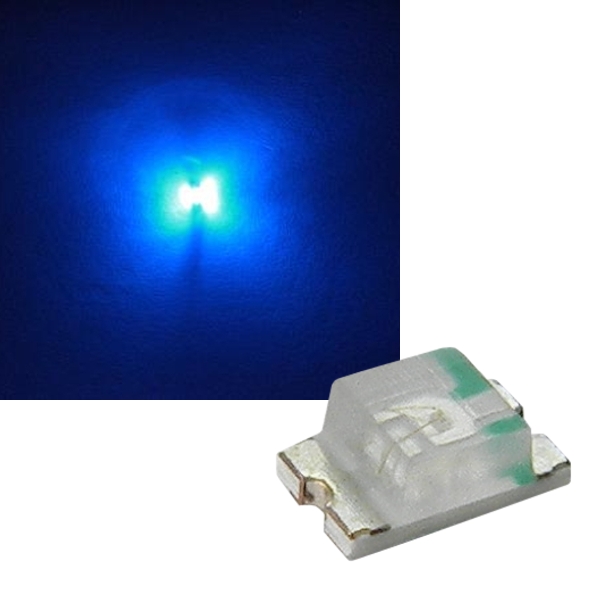 SMD Leds 0805 blau 465-467nm 3,0-3,2V 20mA