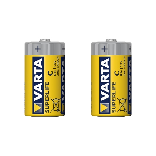 2er Pack Batterien VARTA Typ C Baby LR14 UM2 ½ Torcia R14 2014