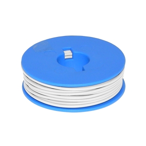 Kabel / Litze weiß 0,14mm² 10 Meter